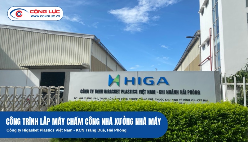 Lắp Máy chấm Công Khuôn Mặt Ở Công Ty HiGasket Plastics Việt NaM, KCN ...